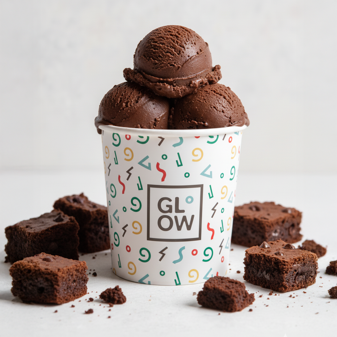 Triple Chocolate Brownie Ice Cream 500ml – Dinner's Ready