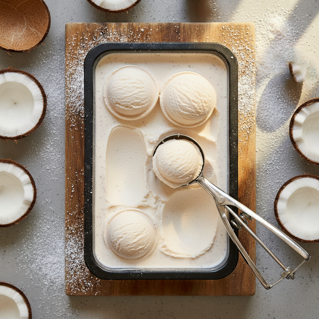 Coconut Ice Cream Premium Large 4L – Dinner's Ready