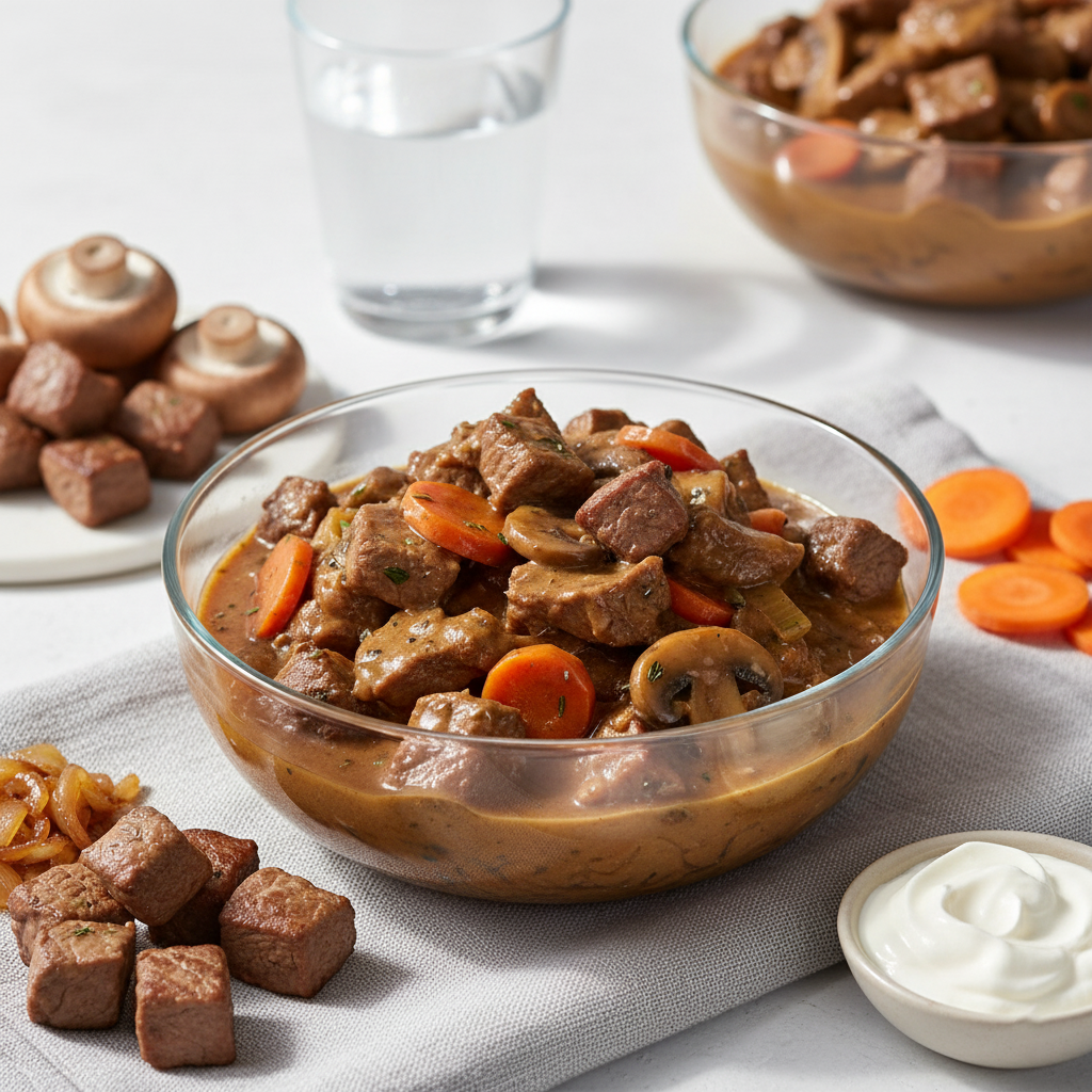 Beef & Mushroom Red Grape Ragout 1Kg Dubai Abu Dhabi – Dinner's Ready